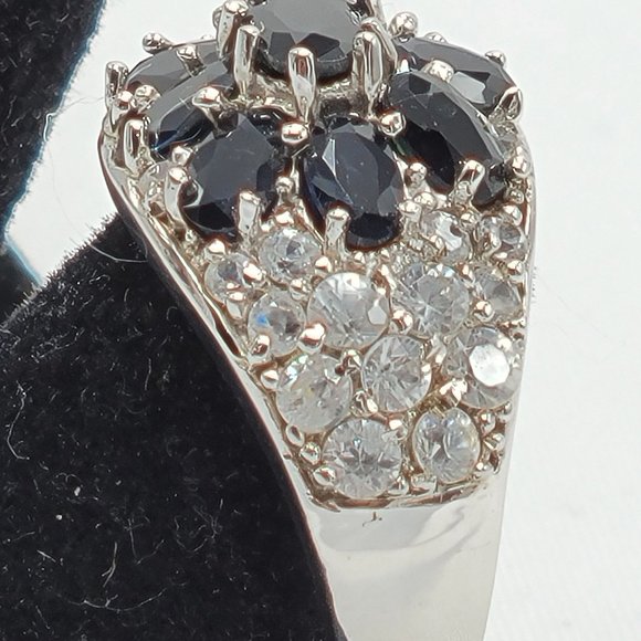 Technibond | Jewelry | Nwot Technibond Womens 925 Ring With Blue Stones ...